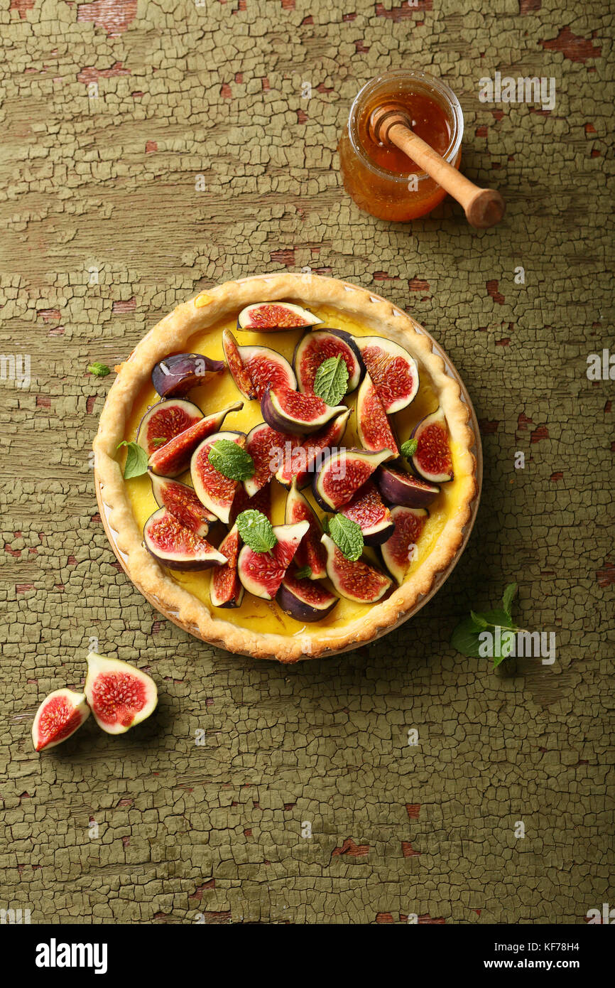 Homemade tart, food above Stock Photo - Alamy