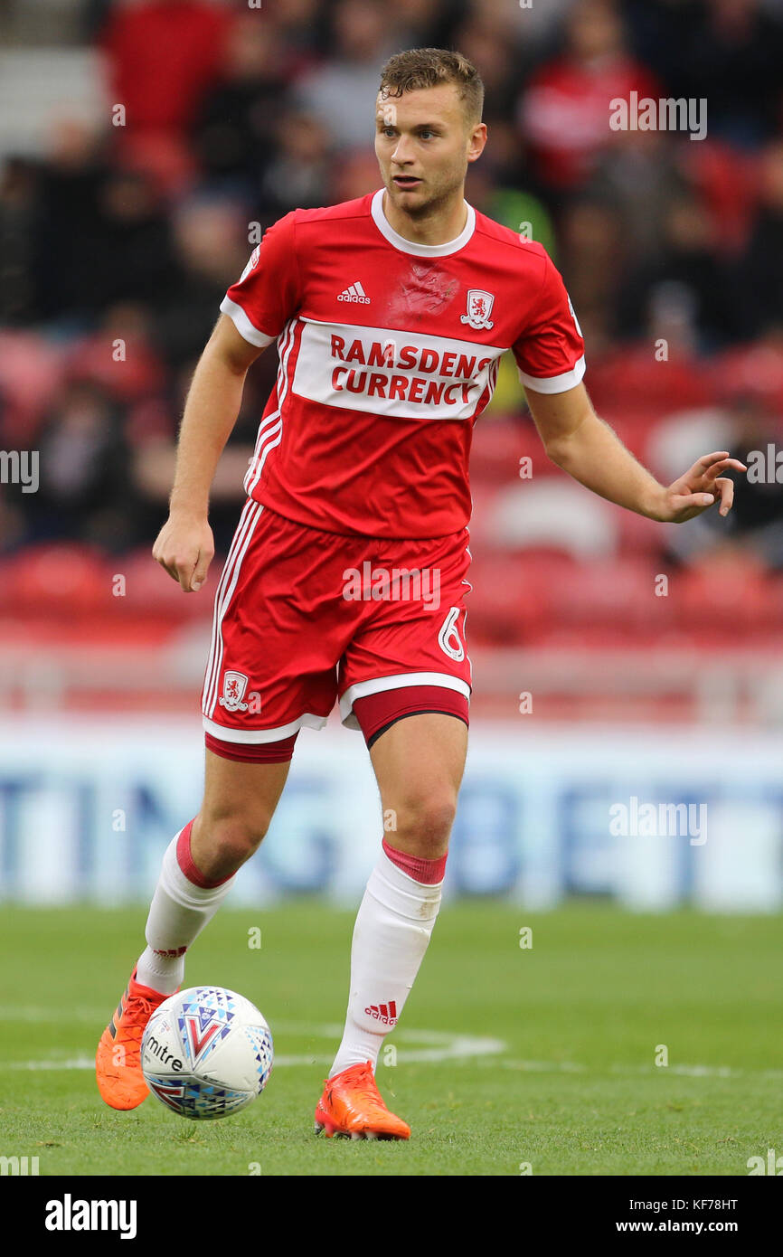 Middlesbrough's Ben Gibson Stock Photo - Alamy