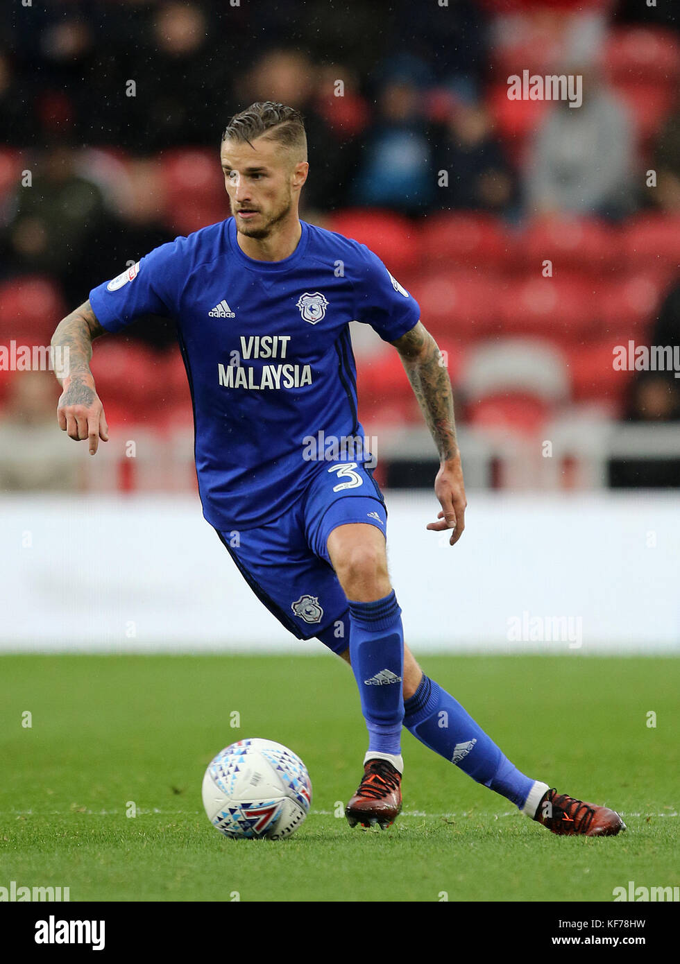Cardiff City's Joe Bennett Stock Photo - Alamy