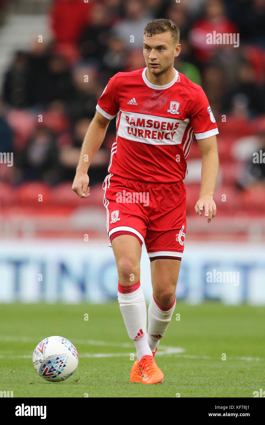 Middlesbrough's Ben Gibson Stock Photo - Alamy
