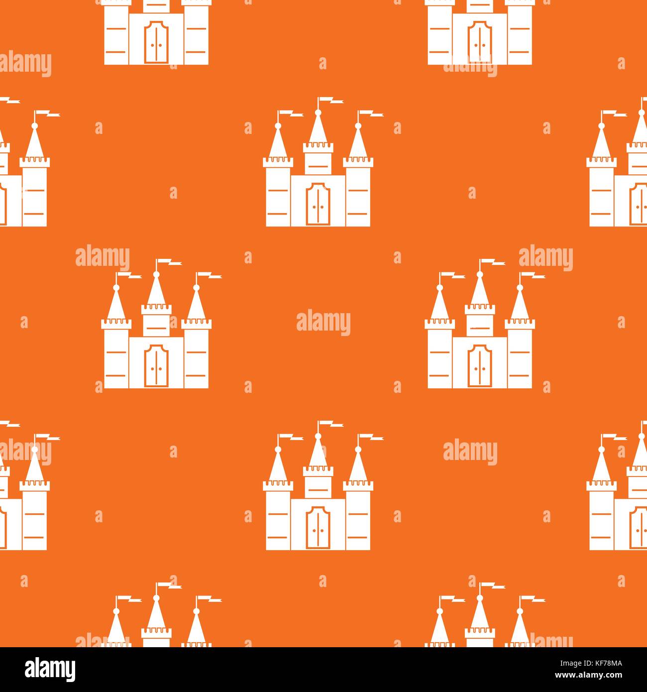 Castle pattern seamless Stock Vector Image & Art - Alamy