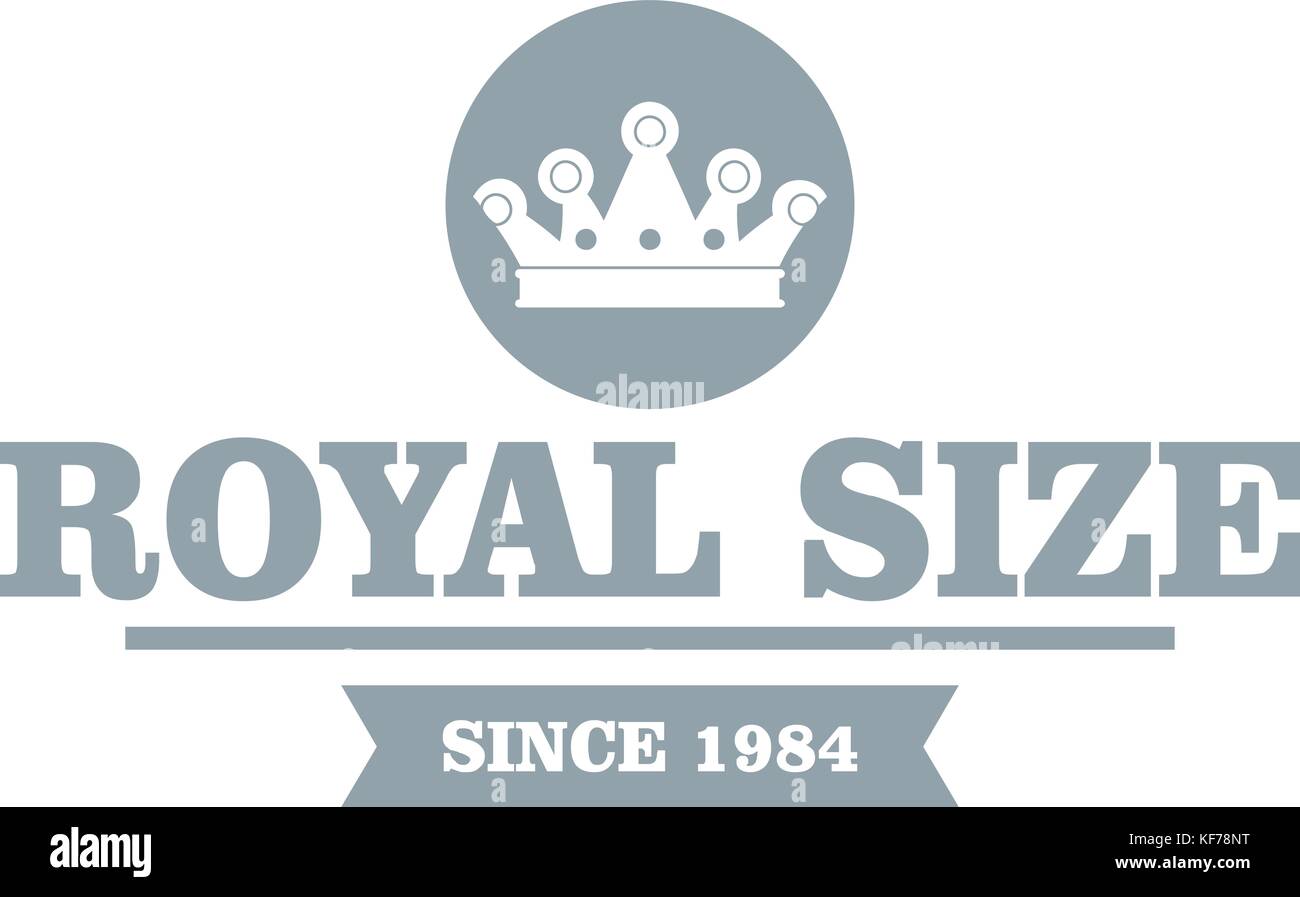Monarch king logo, simple gray style Stock Vector Image & Art - Alamy