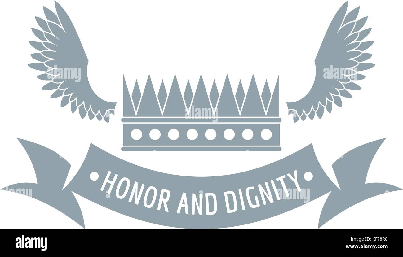 Crown king logo, simple gray style Stock Vector Image & Art - Alamy