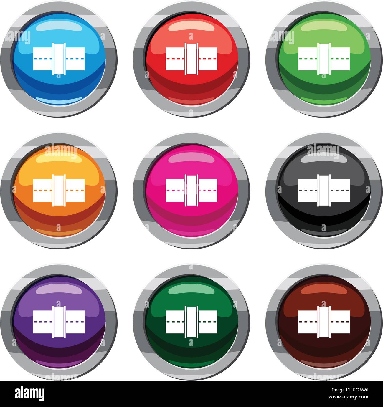 Road set 9 collection Stock Vector Image & Art - Alamy