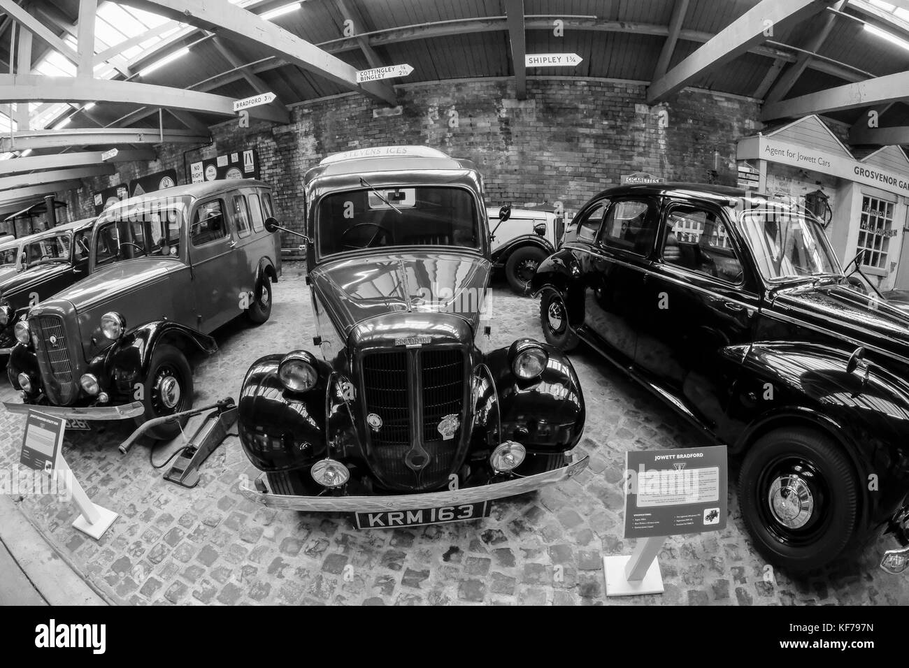 Classic Cars and Vehicles at Bradford Industrial Museum, West Yorkshire ...