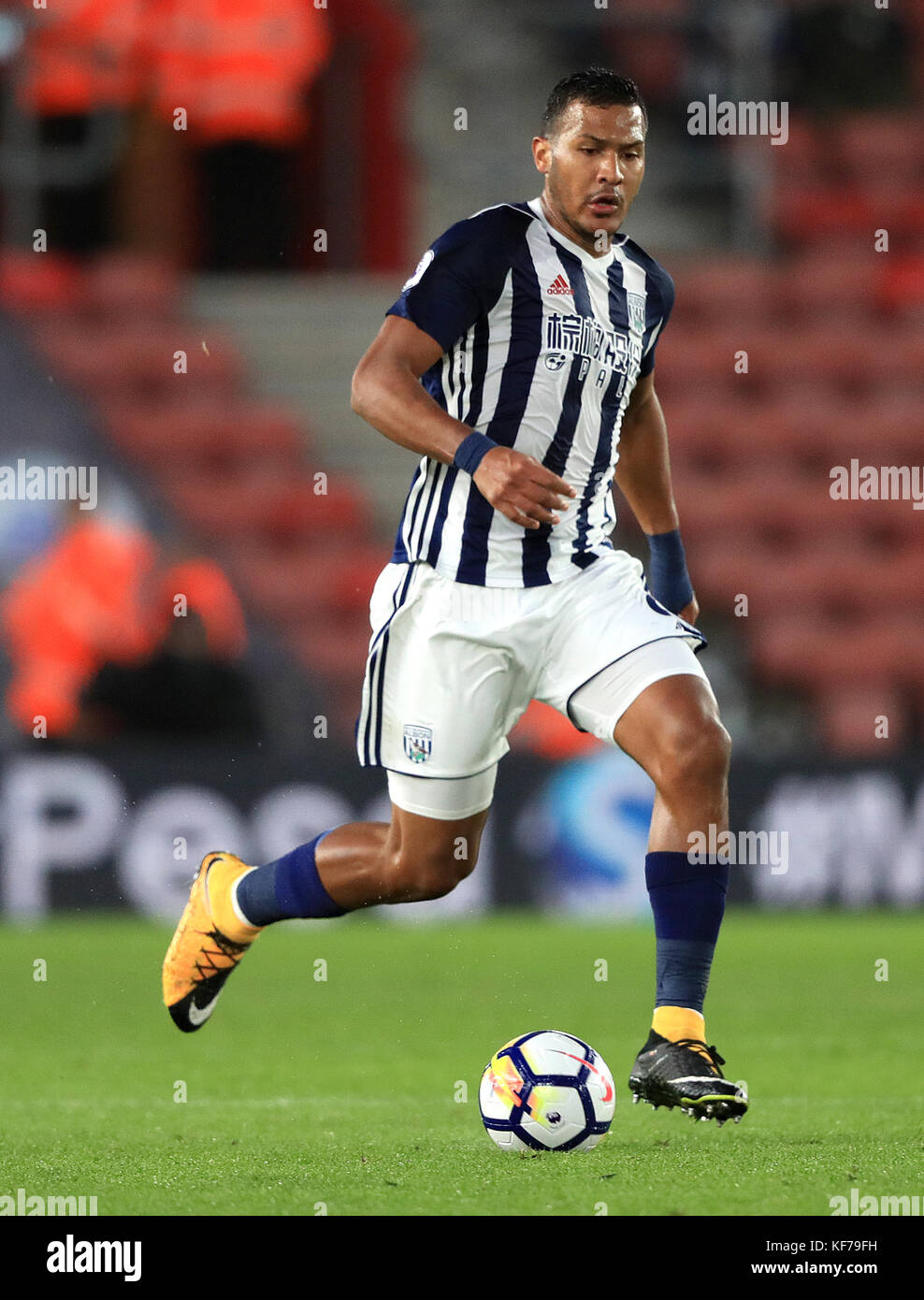 Salomon Rondon, West Bromwich Albion Stock Photo - Alamy