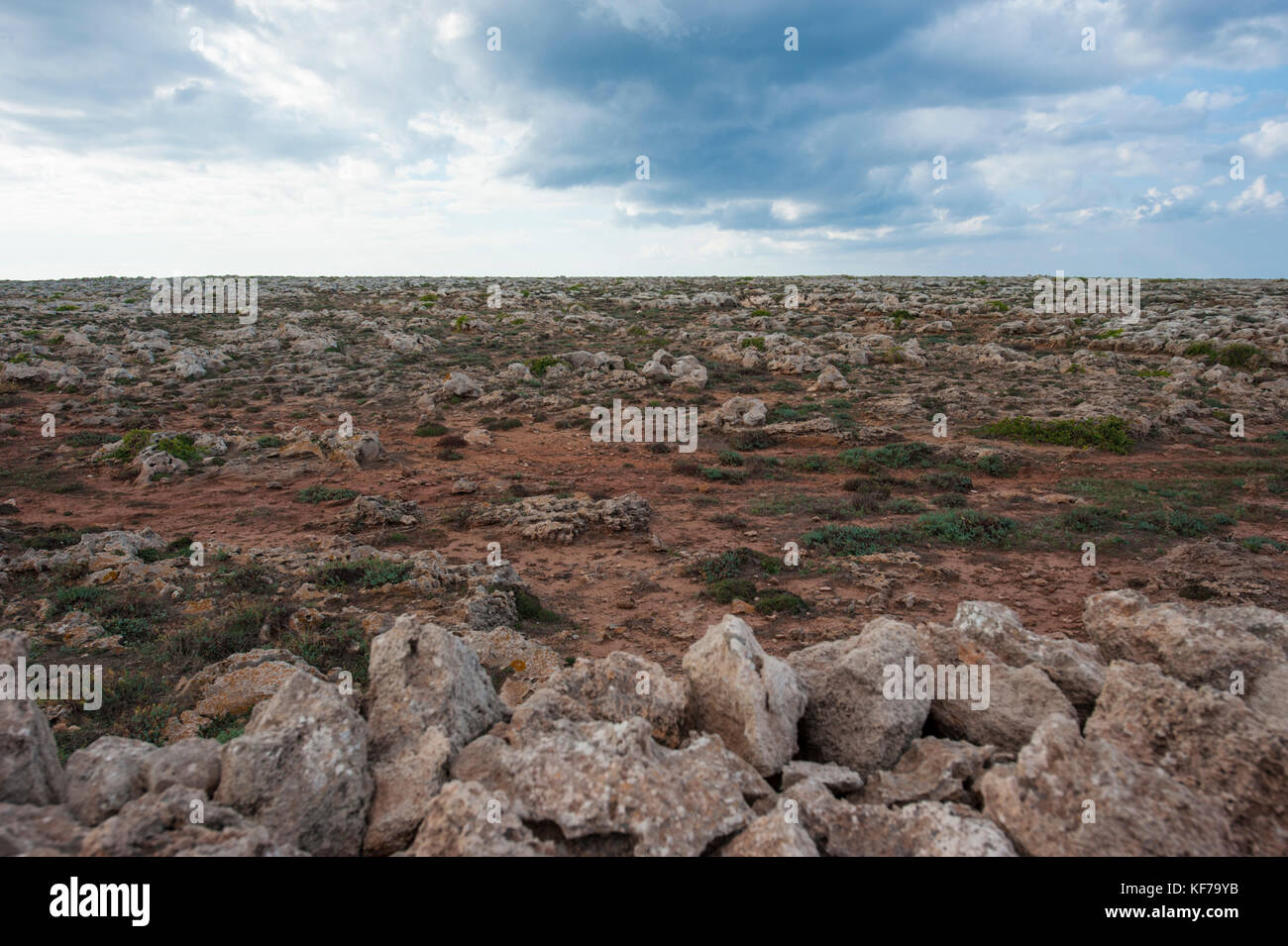Cape Punta Nati on Menorca island, Balearic islands, Spain ...