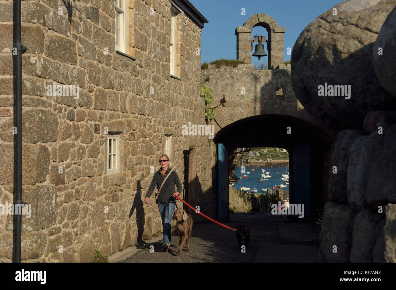 The Garrison Bell tower. Hugh Town. St Mary's, Isles of Scilly ...