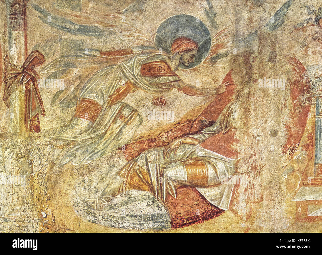 Italy Lombardy Castelseprio Church of Santa Maria Foris Portas Fresco ...