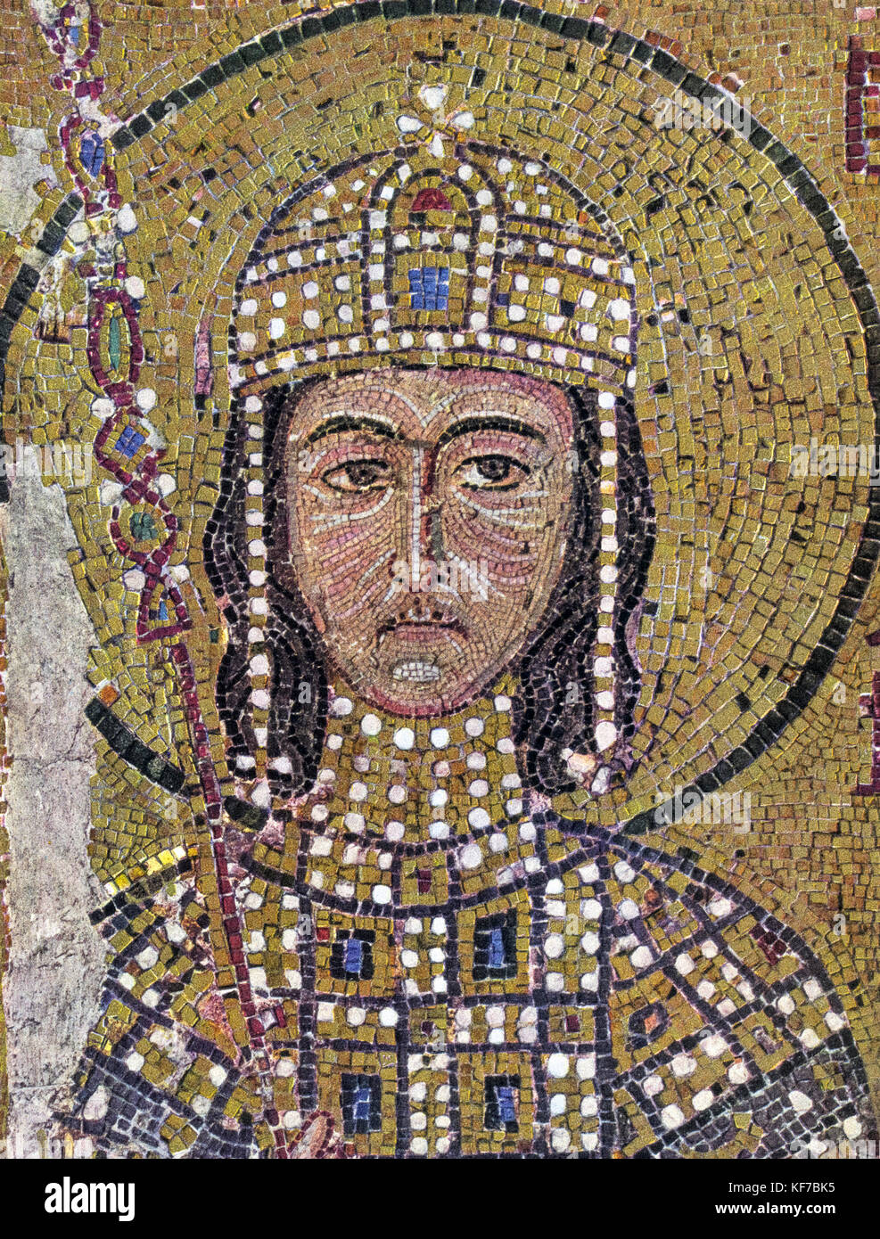 Turkey Istanbul Basilica of the Hagia Sophia - mosaic Alexius I ...