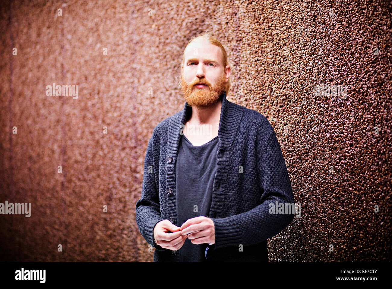 Henry Wielgus, Nespresso exposition Stock Photo - Alamy