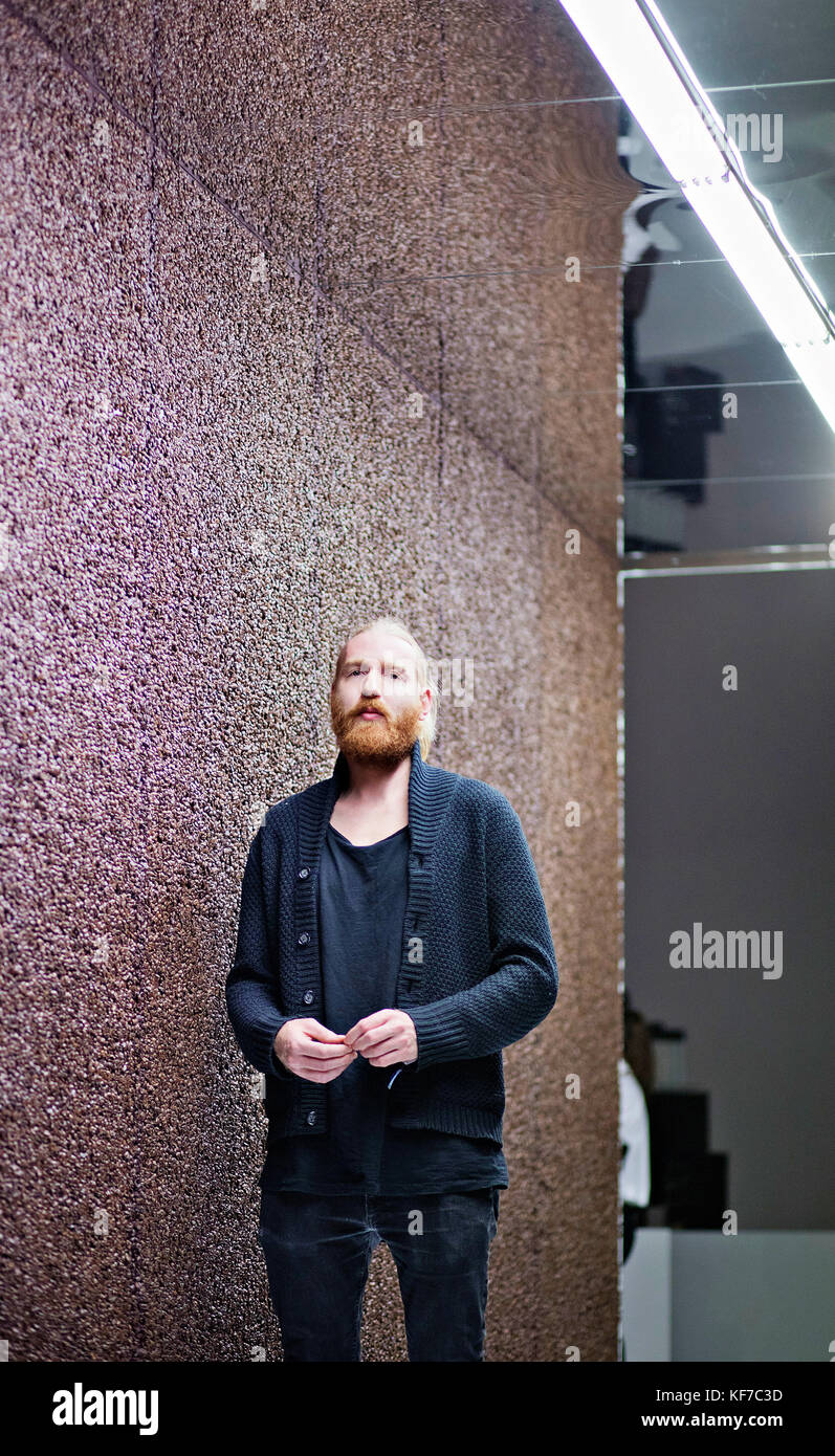 Henry Wielgus, Nespresso exposition Stock Photo - Alamy