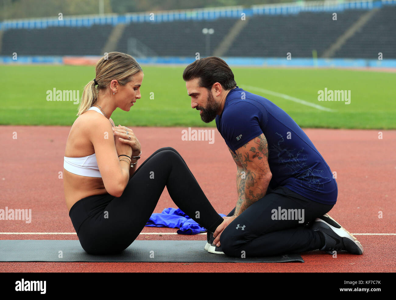 Special forces veteran ant middleton crystal palace athletics track hi ...