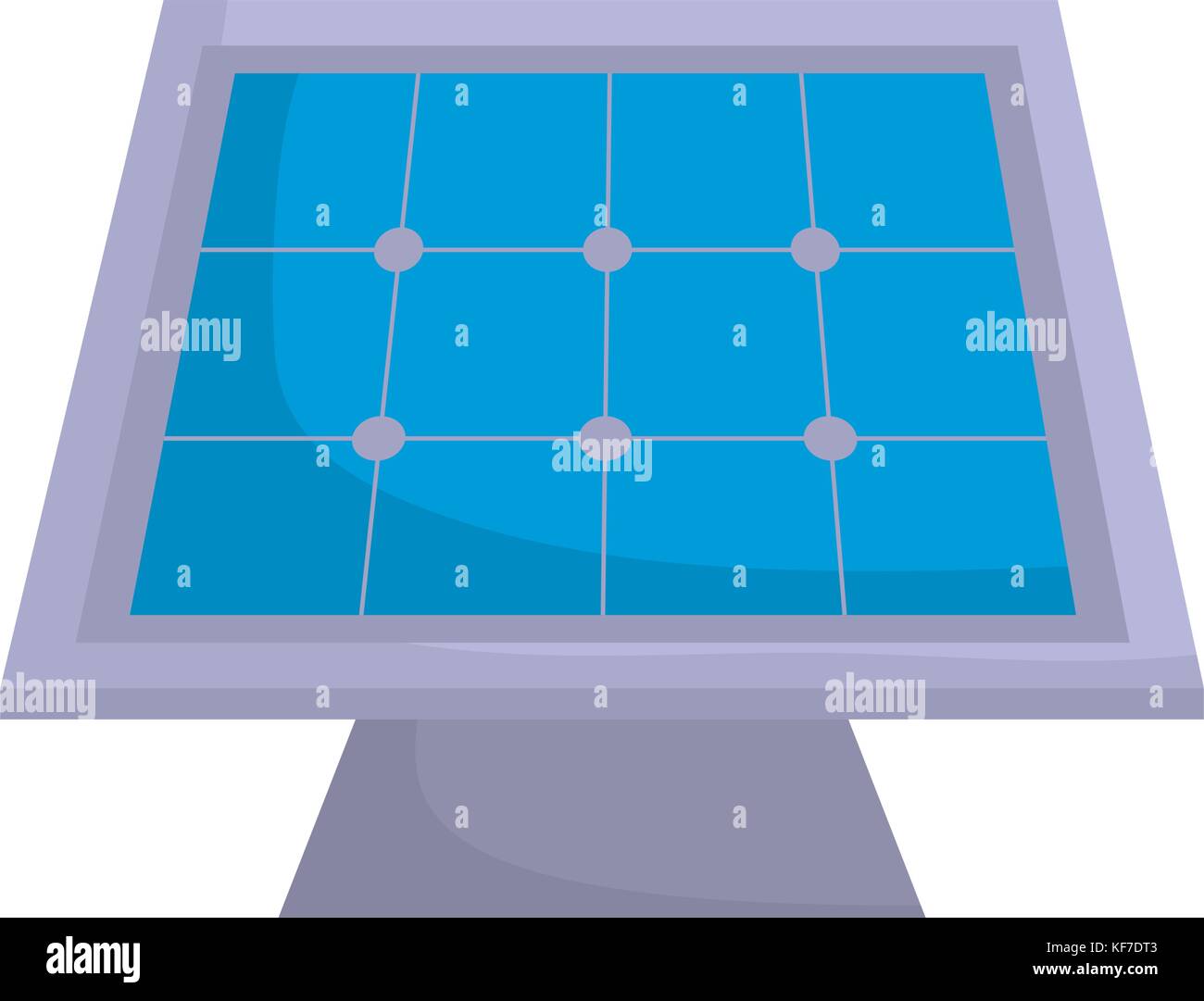 solar panel icon over white background vector illustration Stock Vector ...