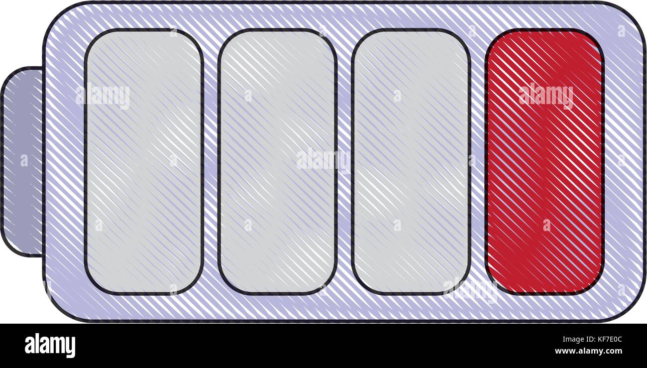 battery icon over white background vector illustration Stock Vector ...