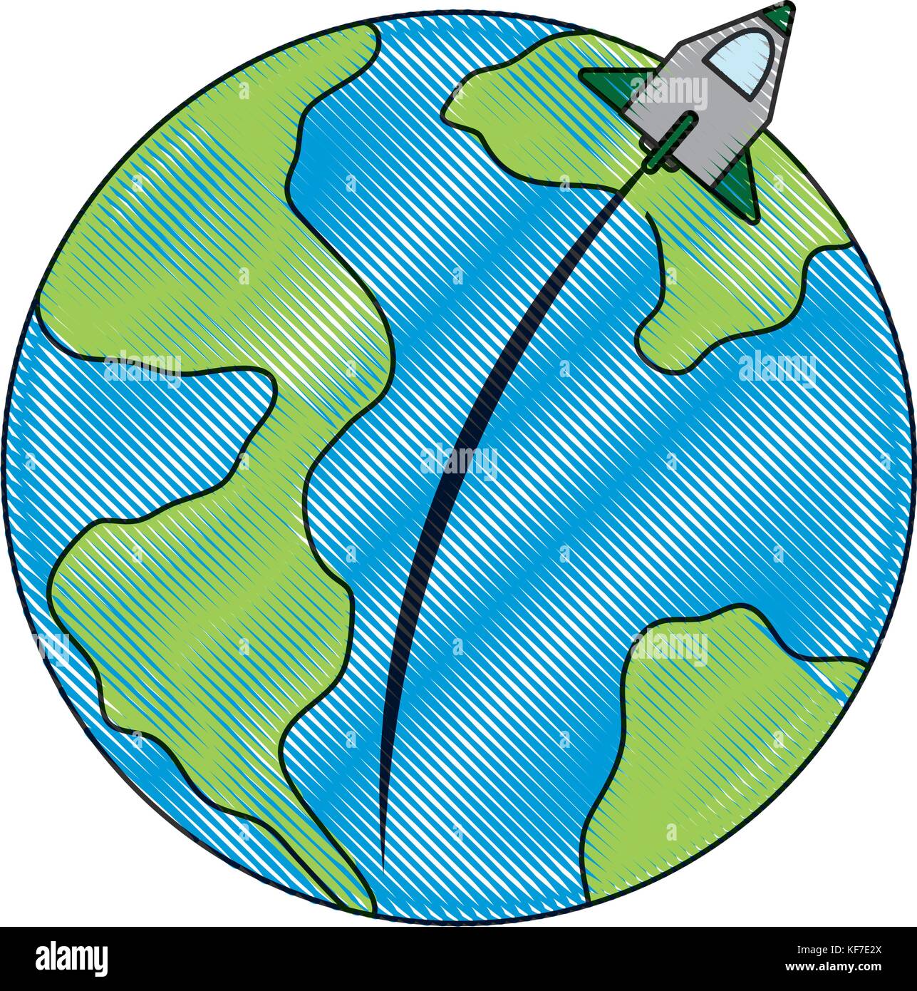 earth planet icon over white background vector illustration Stock ...