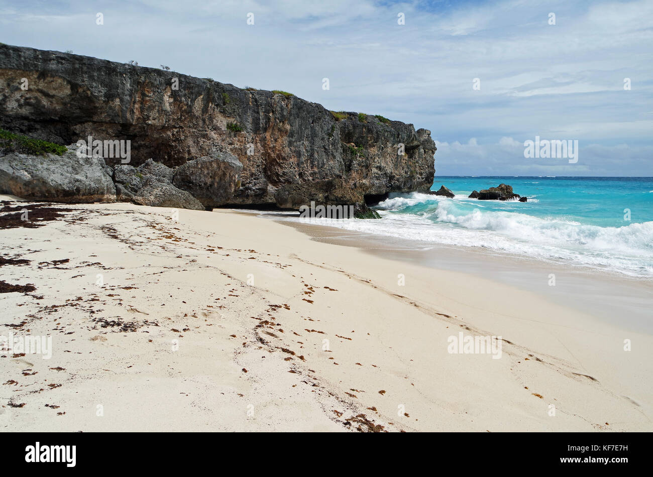 Bottom Bay, best beach in Barbados Stock Photo - Alamy