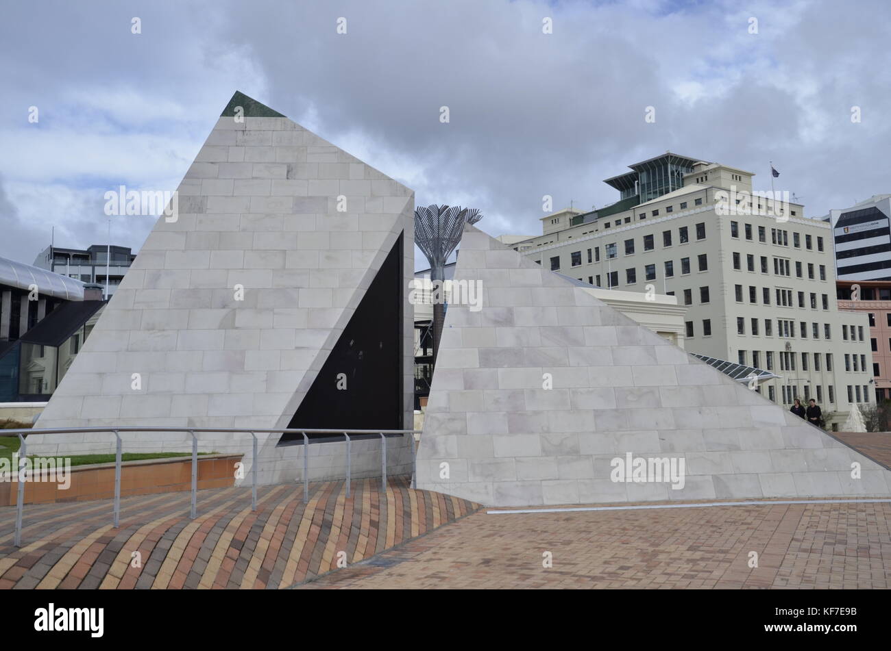 Civic Square in Wellington, New Zealand Stock Photo - Alamy
