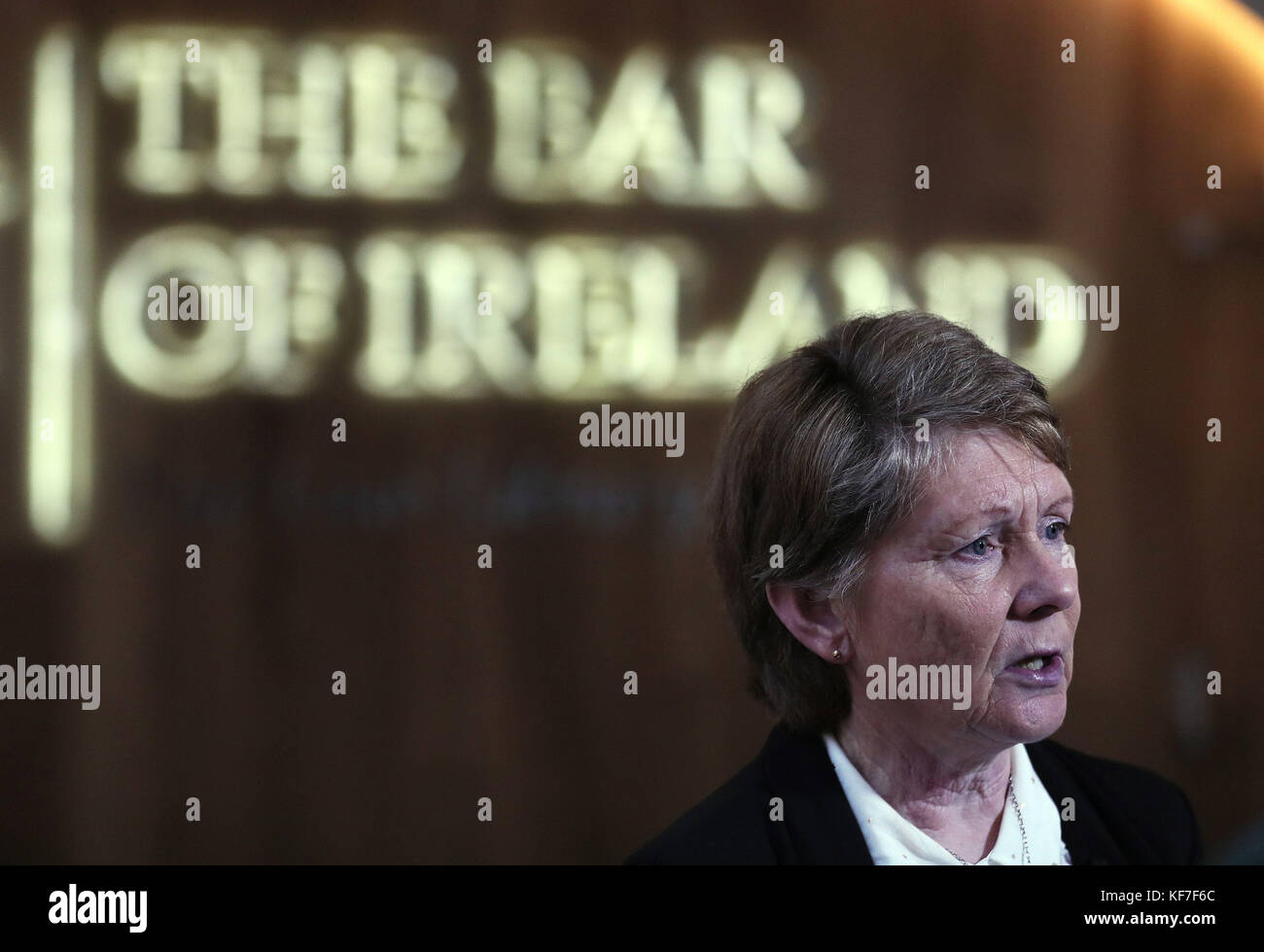 Catherine Corless after receiving the Bar of Ireland's Human Rights ...