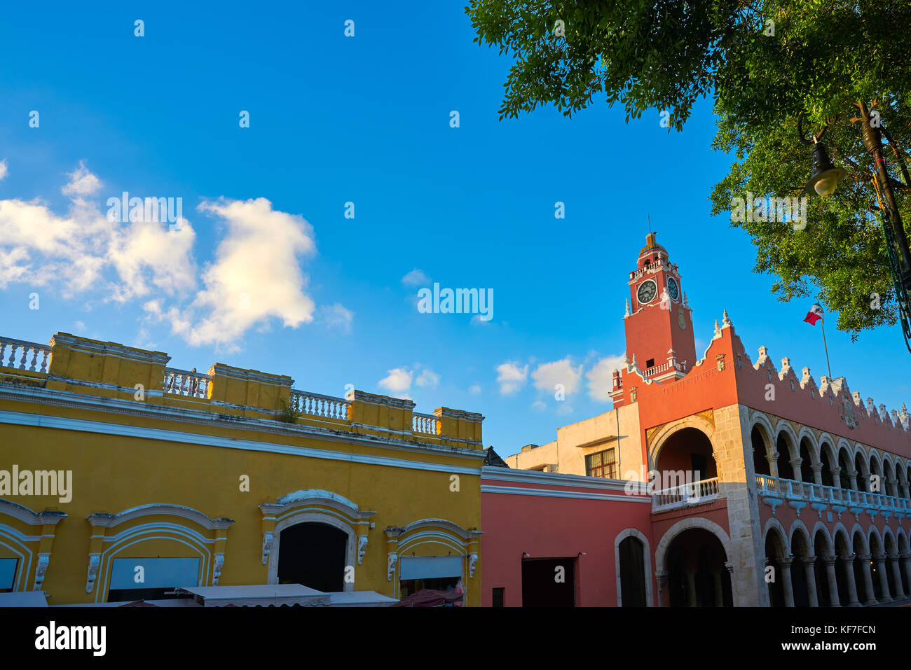 Merida city Town hall of Yucatan in Mexico Stock Photo - Alamy