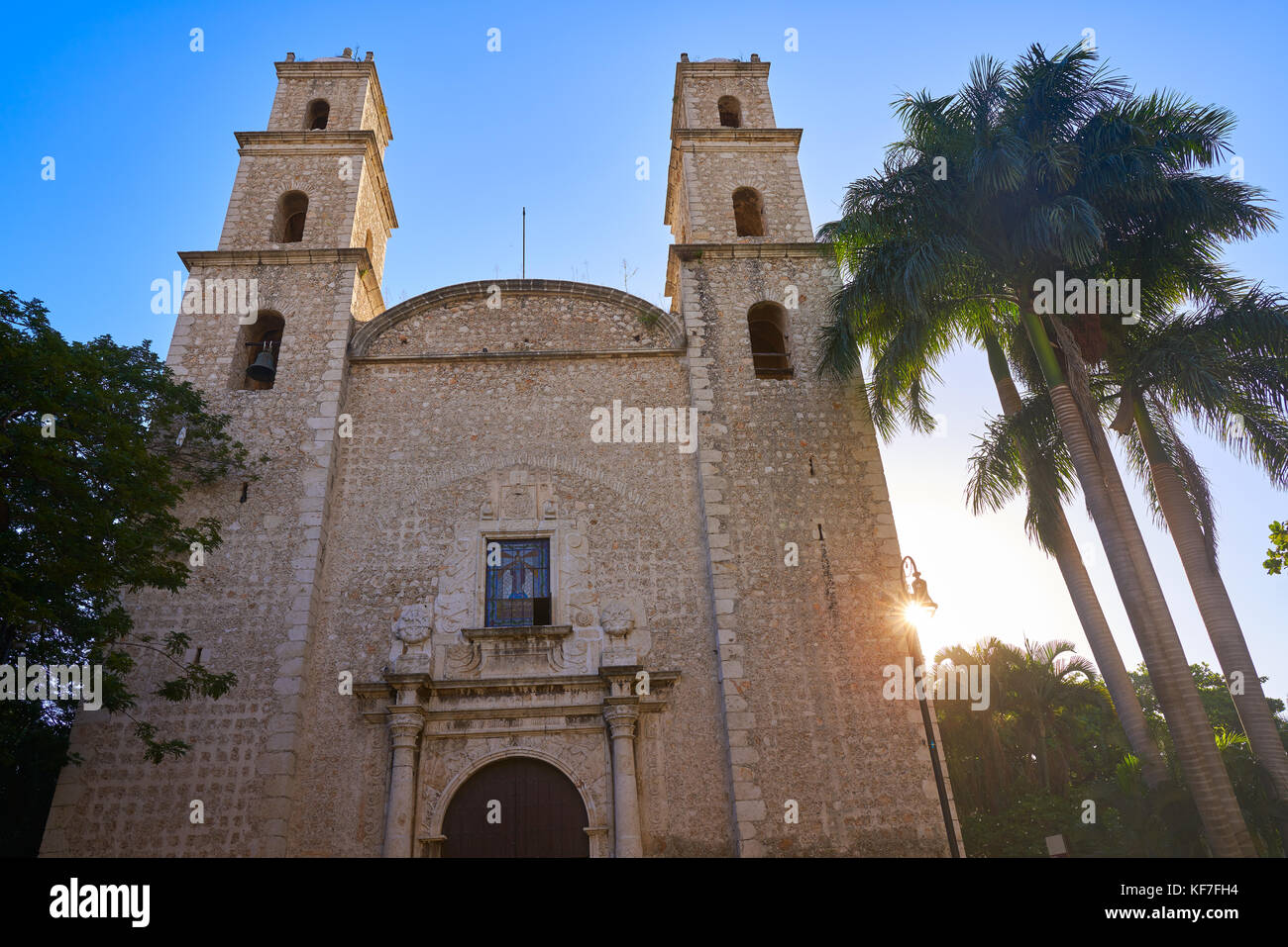 Merida city Tercera Orden church of Yucatan in Mexico Stock Photo - Alamy