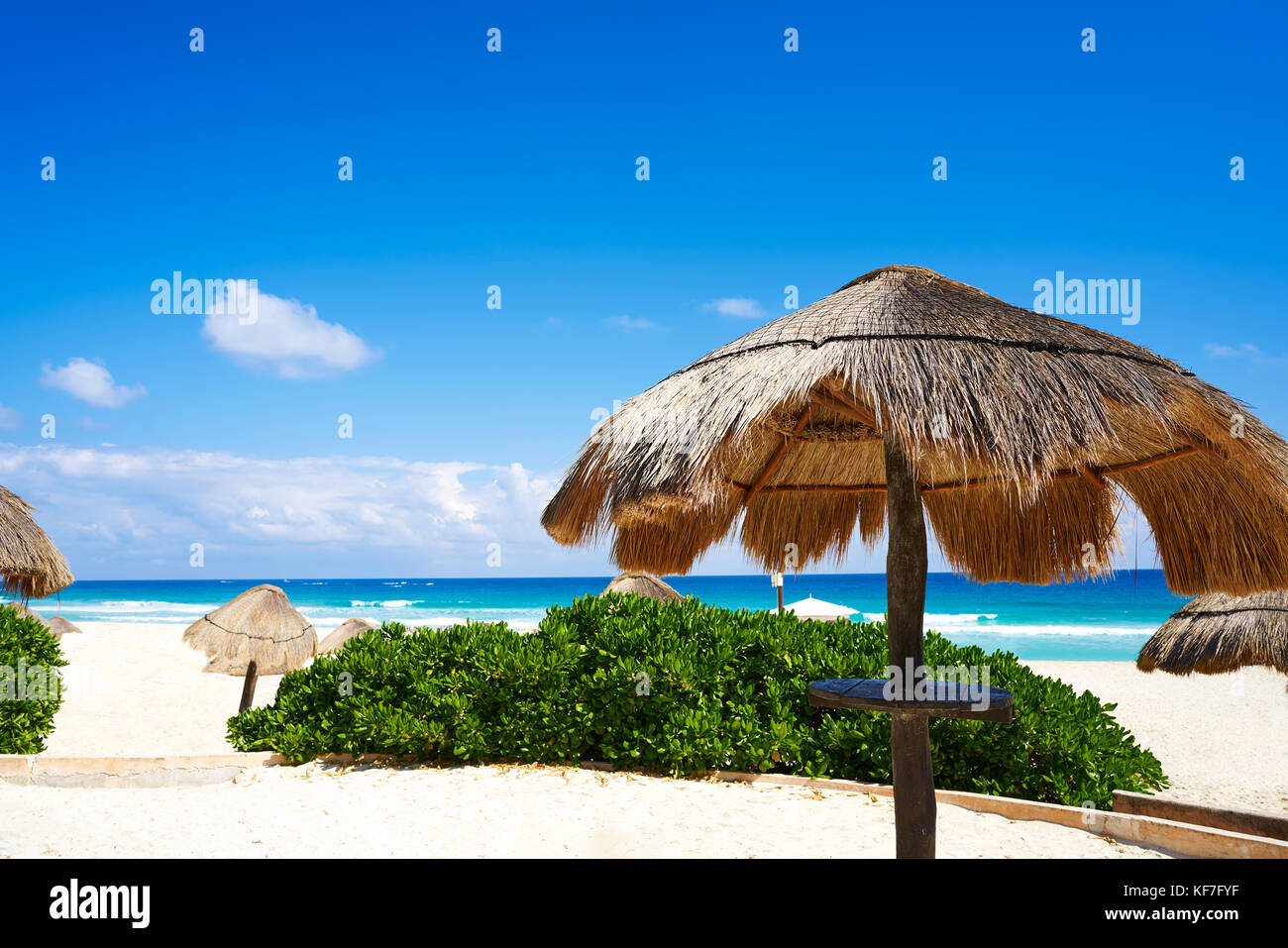 Cancun Playa Delfines beach in Riviera Maya of Mexico Stock Photo - Alamy