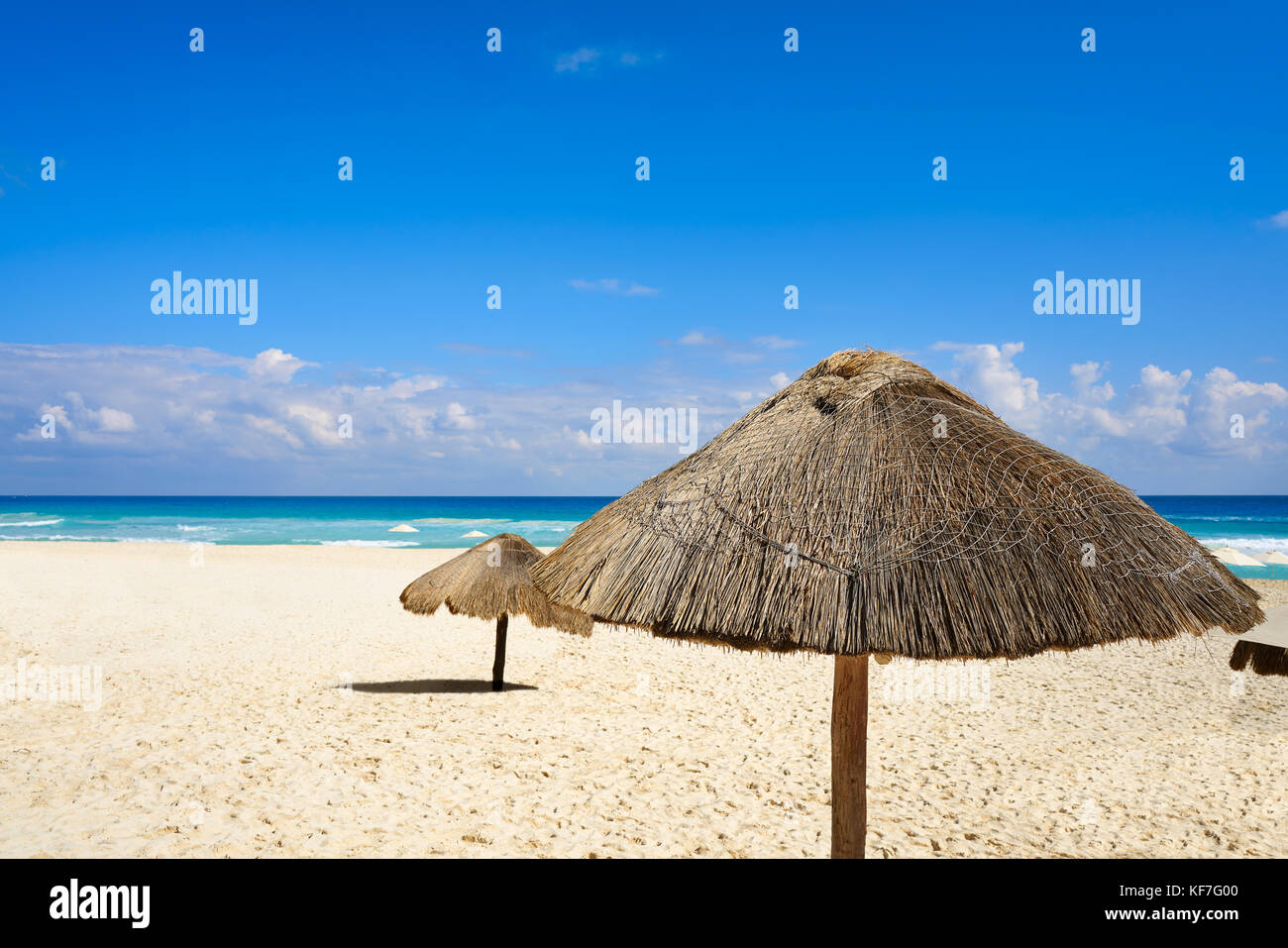 Cancun Playa Delfines beach in Riviera Maya of Mexico Stock Photo - Alamy