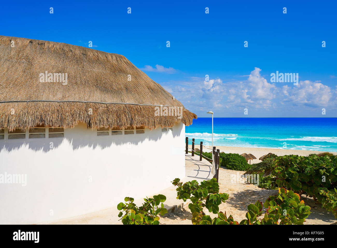 Cancun Playa Delfines beach in Riviera Maya of Mexico Stock Photo - Alamy