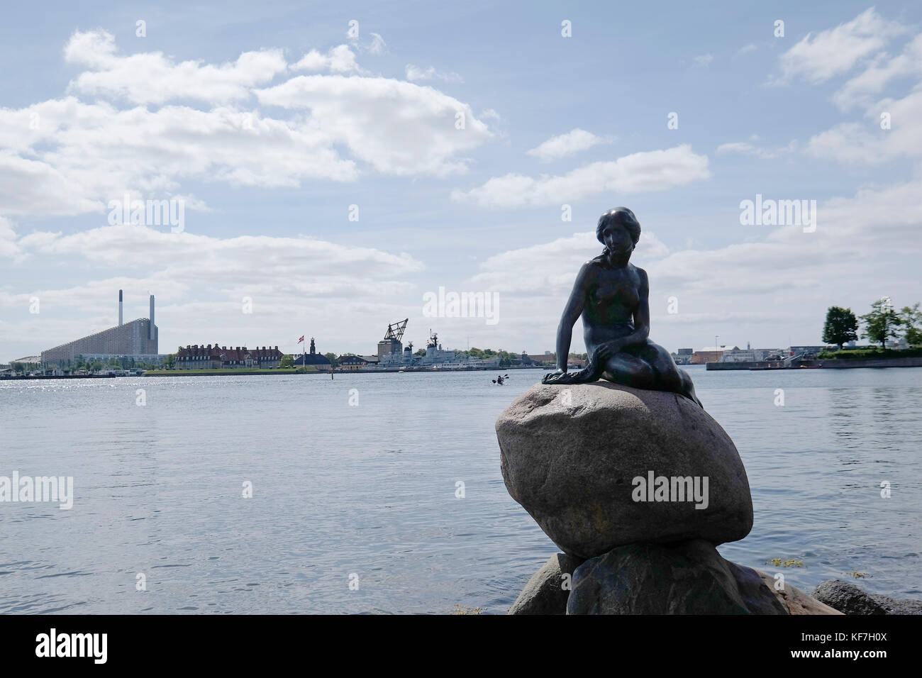 Denmark, Copenhagen, Little mermaid Stock Photo - Alamy