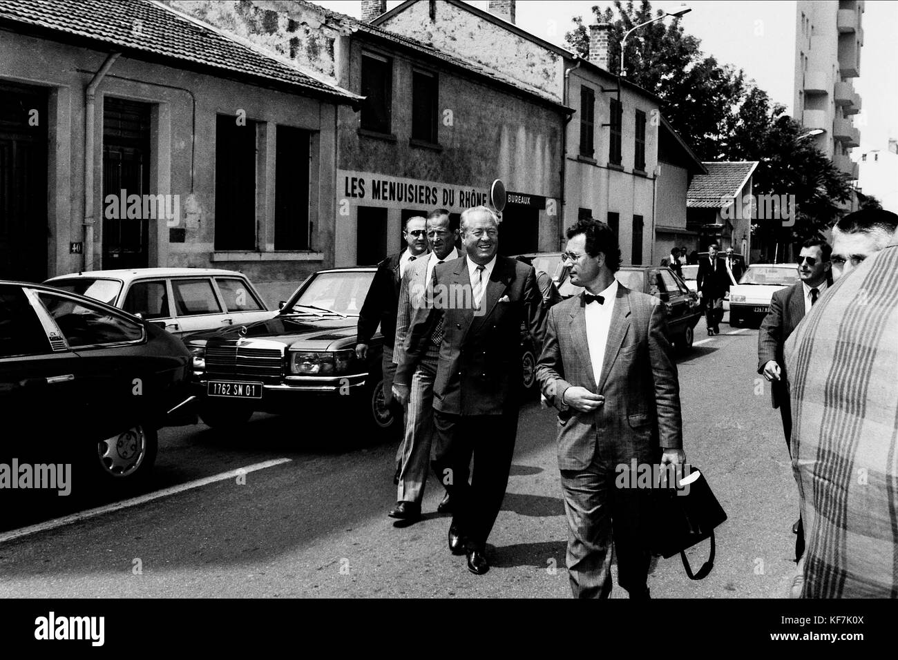 Jean-Marie Le Pen, President of French National Front (FN) pays visit ...