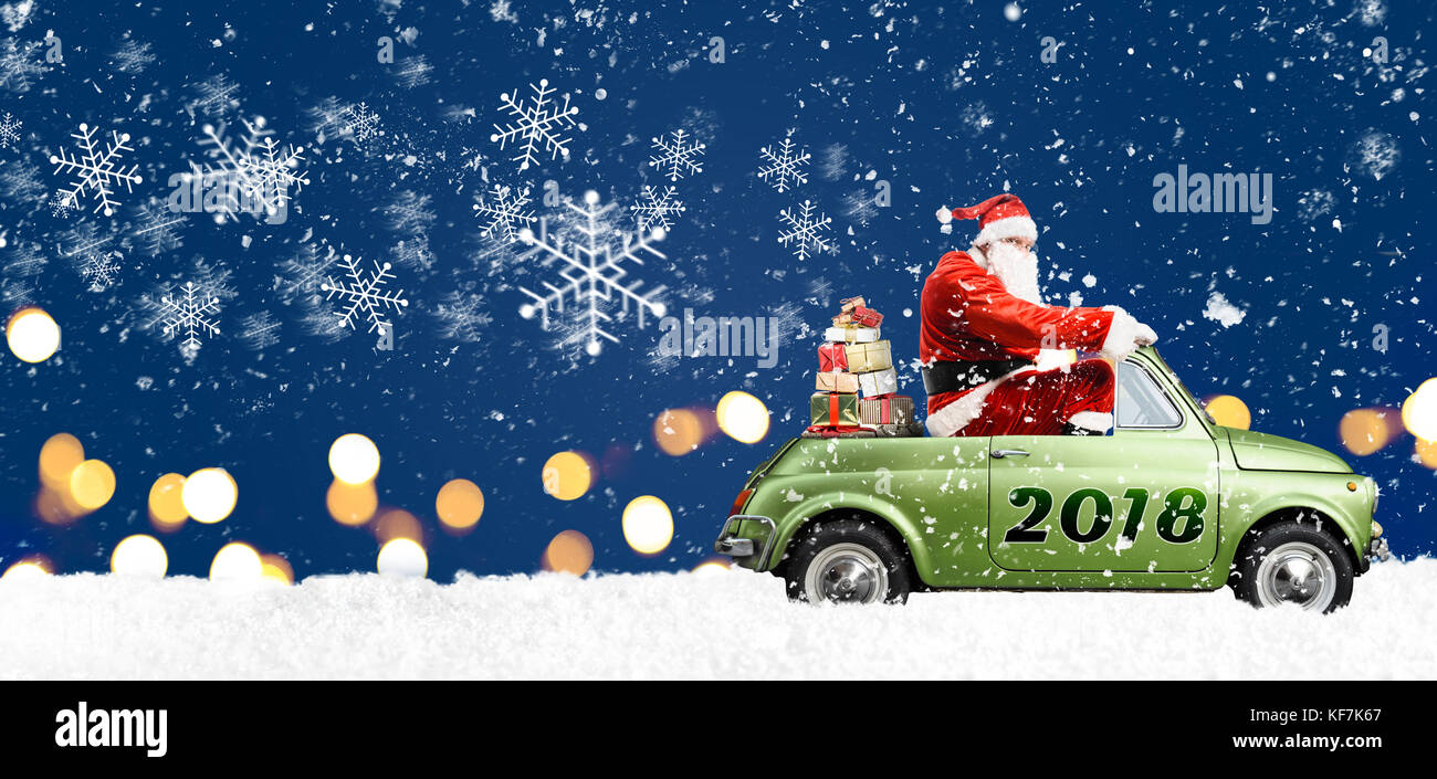 Sitting santa claus toy horizontal hi-res stock photography and images ...