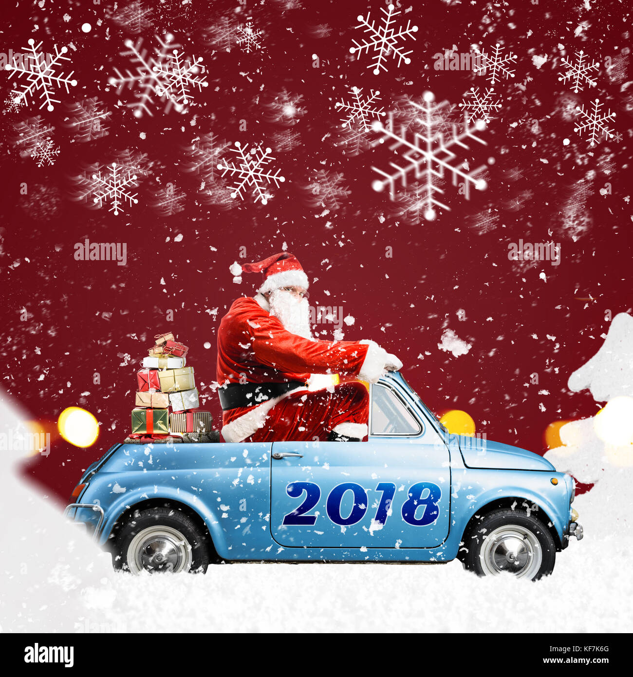 Sitting santa claus toy horizontal hi-res stock photography and images ...