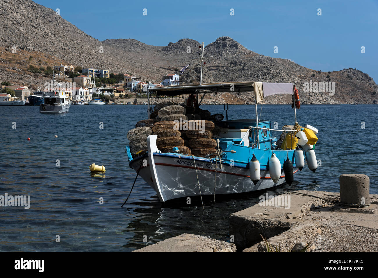 Fishing Boat at Pedi Bay Stock Photo - Alamy
