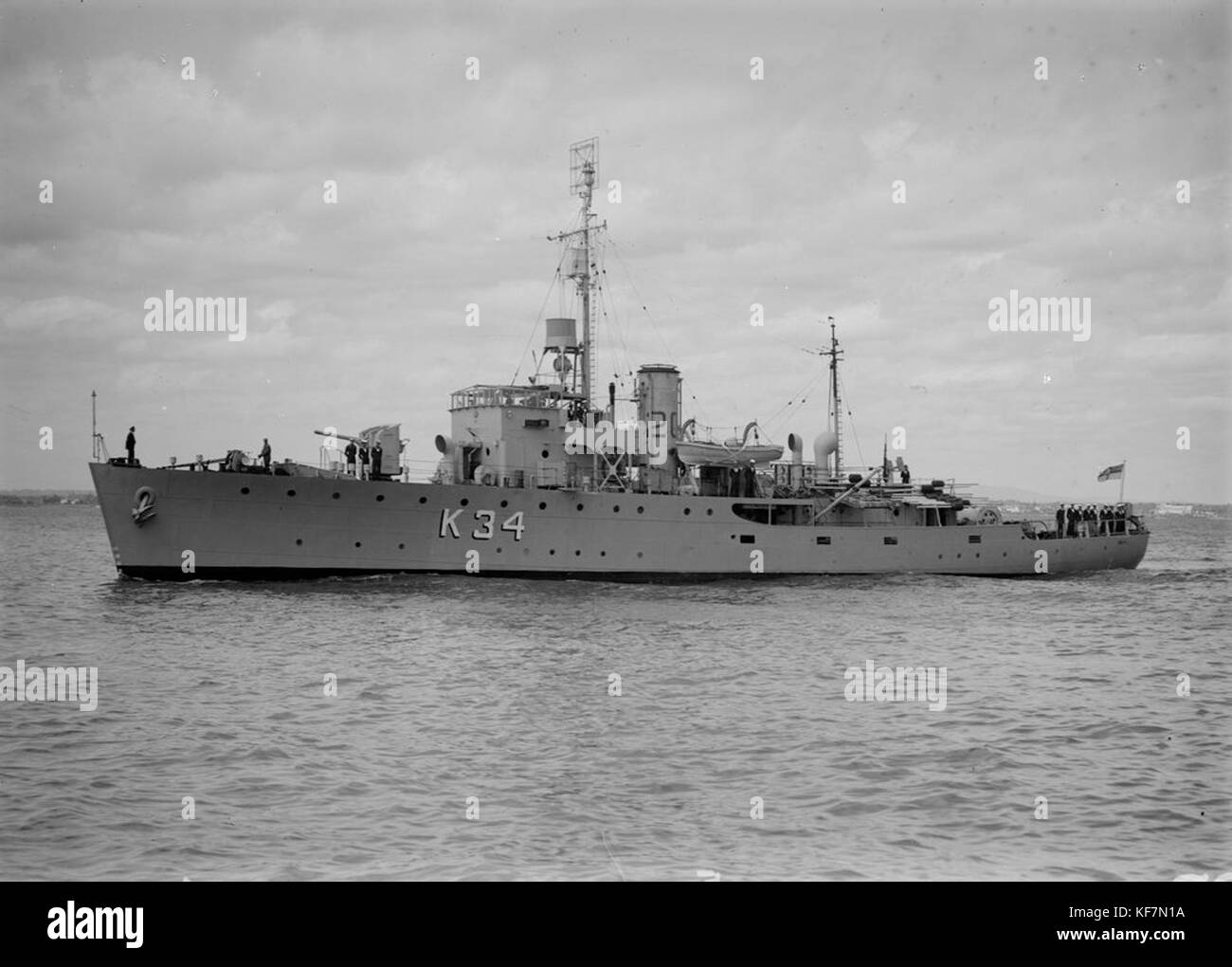 HMAS Ararat by Allan Green SLV H91.108 281 Stock Photo - Alamy