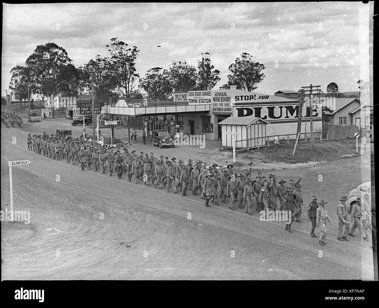 Ingleburn camp Black and White Stock Photos & Images - Alamy