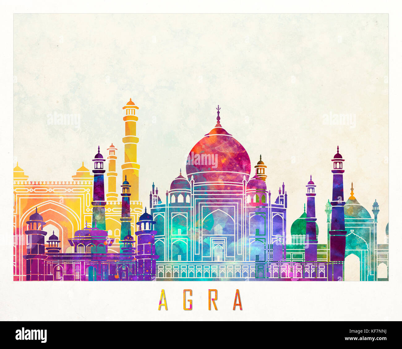 Agra poster hi-res stock photography and images - Alamy