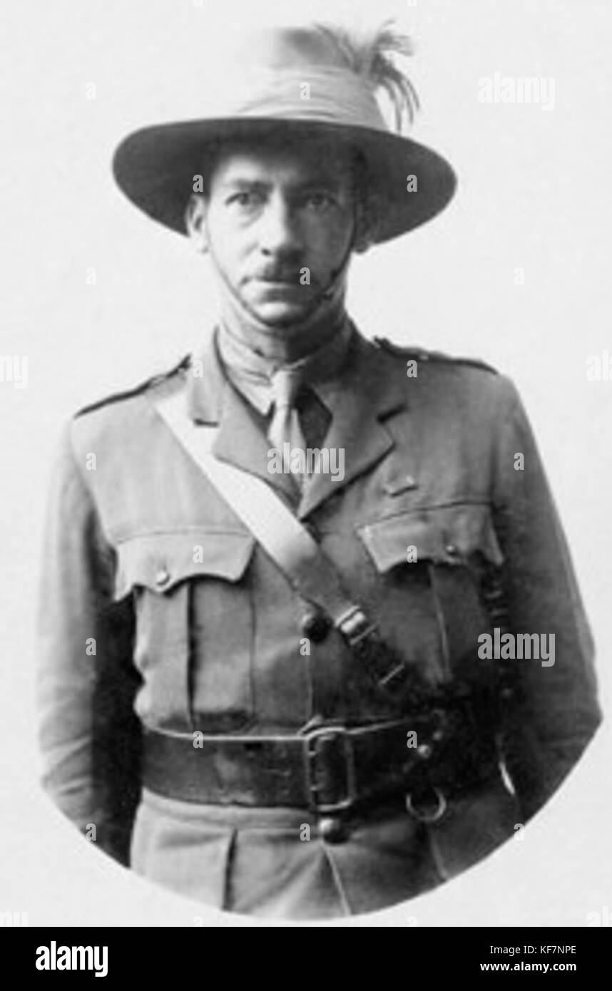 Lieutenant Colonel Murray Bourchier Stock Photo - Alamy