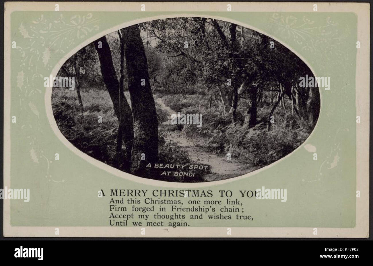 Merry Christmas, 1909 (8285842067 Stock Photo - Alamy