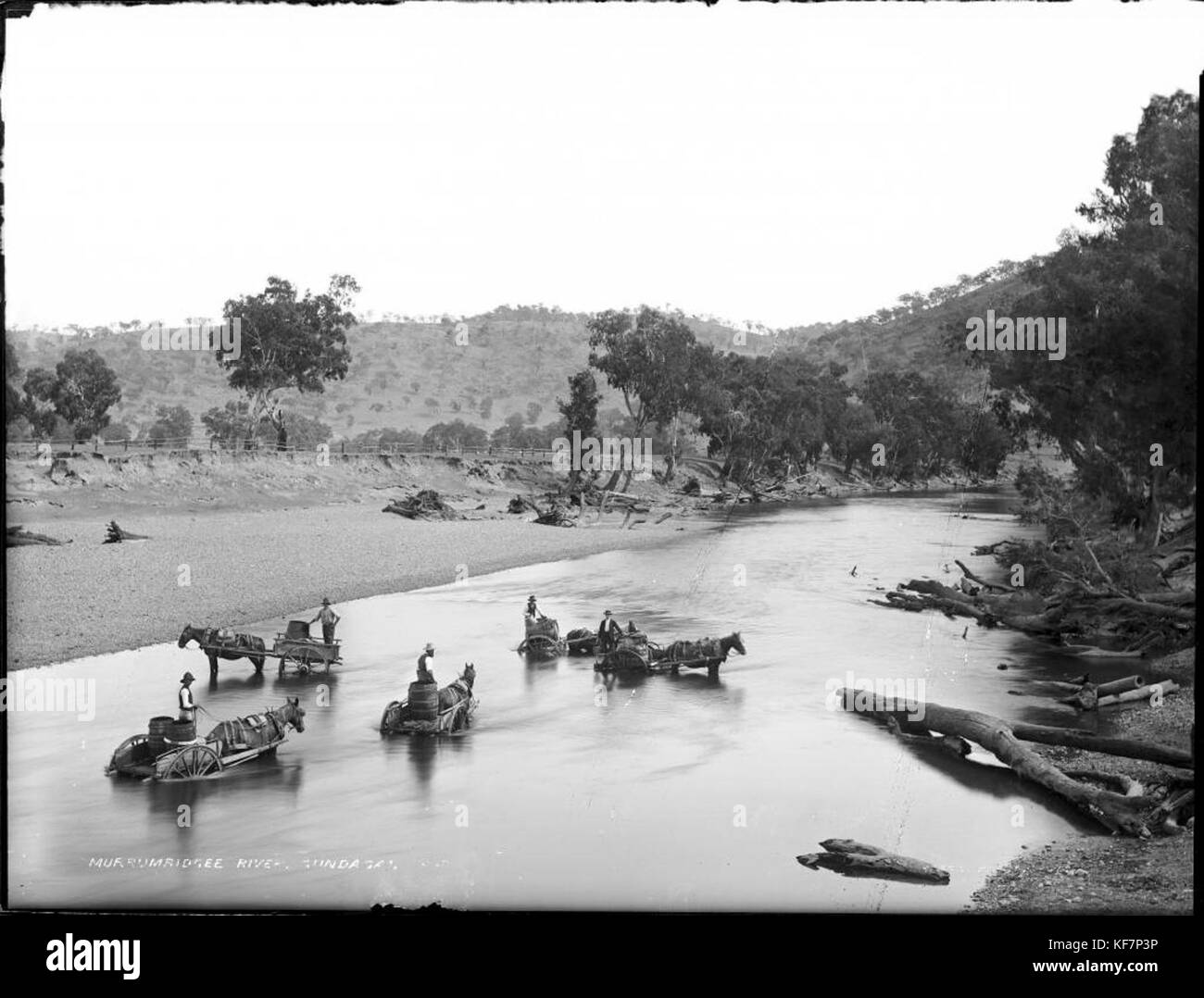 River bank australia Black and White Stock Photos & Images - Alamy