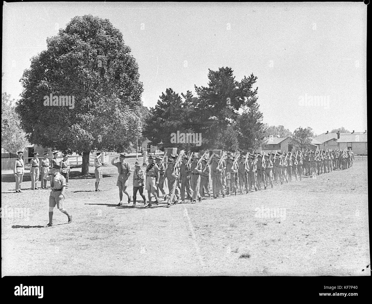 Battalion activities Black and White Stock Photos & Images - Alamy