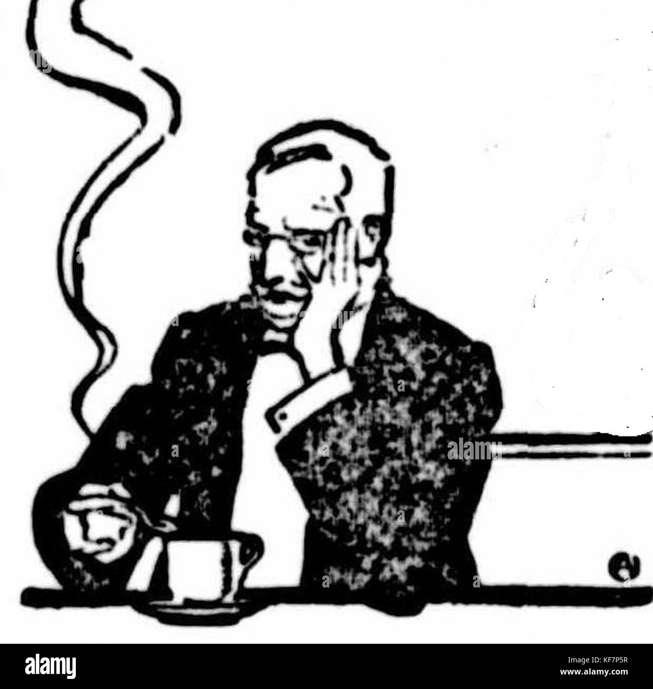 This image portrays a relaxed tea break, symbolizing a moment of ...