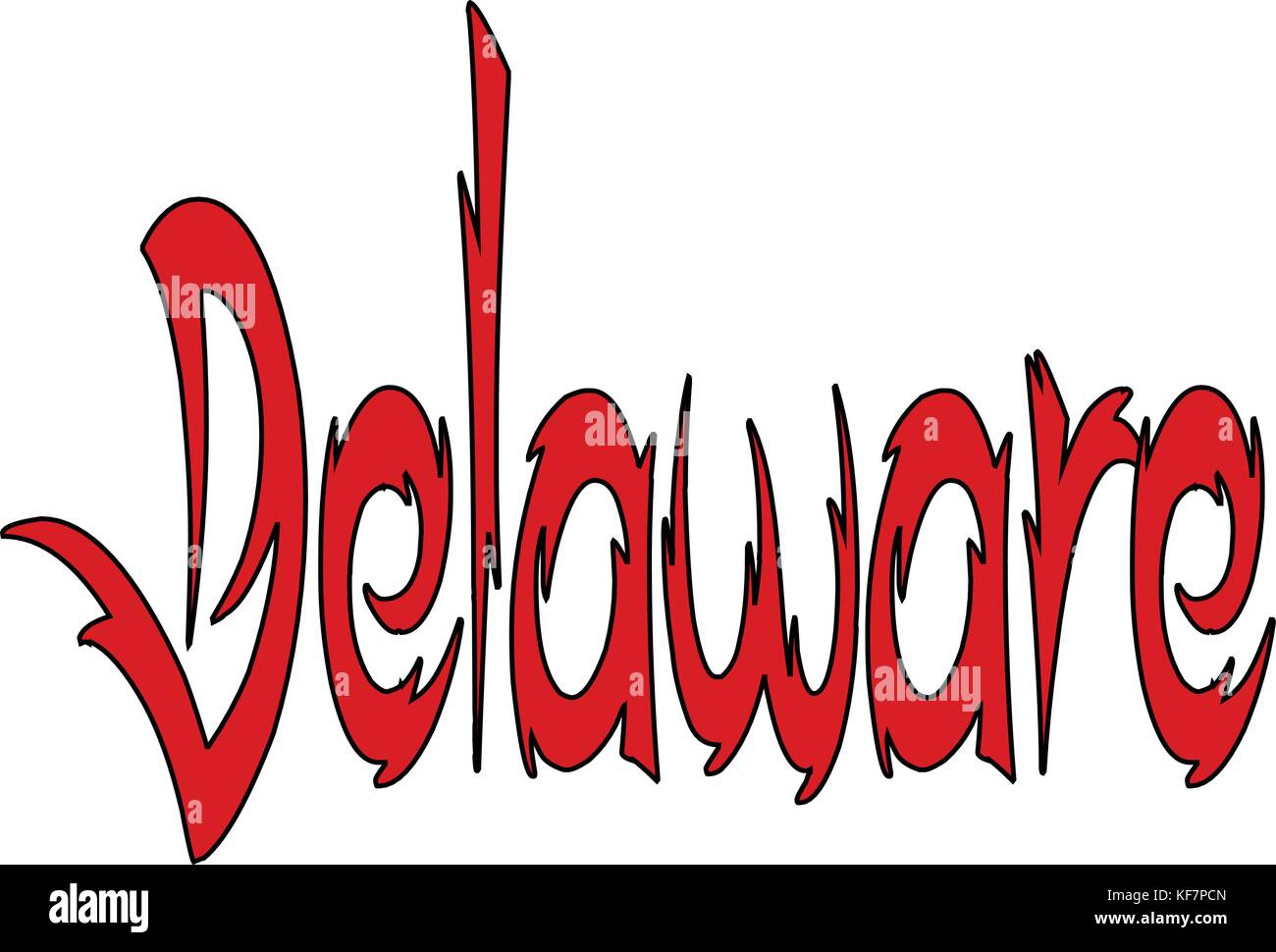 Delaware city sign Stock Vector Images - Alamy