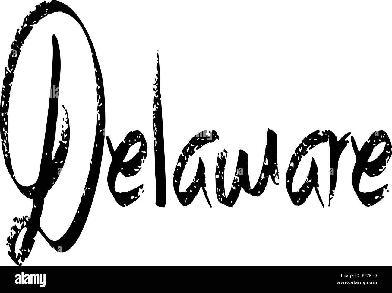 Delaware Text sign illustration on white Background Stock Vector Image ...