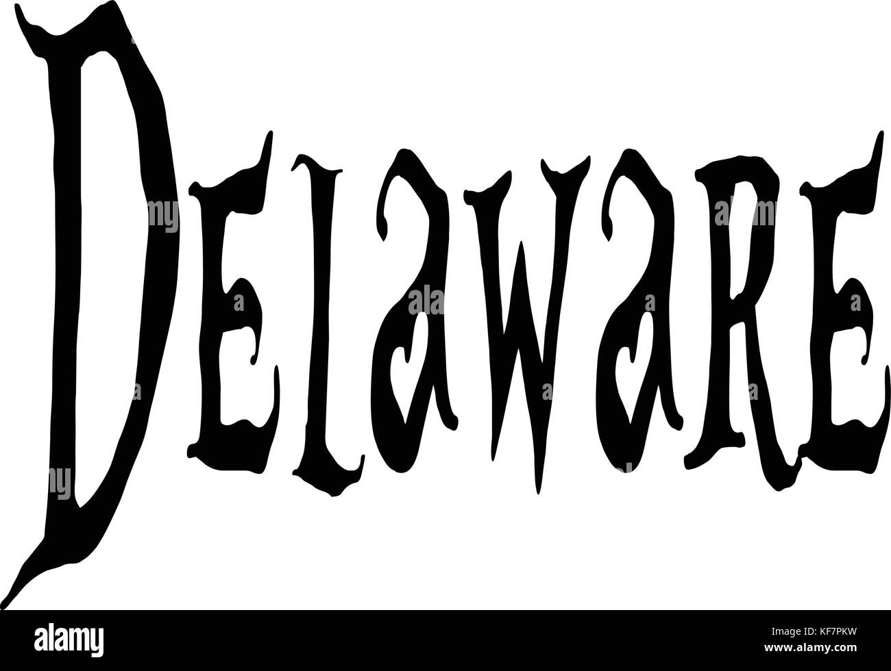 Delaware city sign Stock Vector Images - Alamy