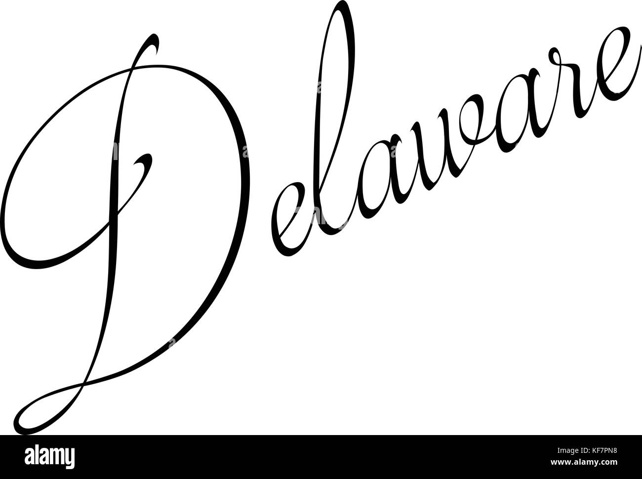 Delaware text hi-res stock photography and images - Alamy