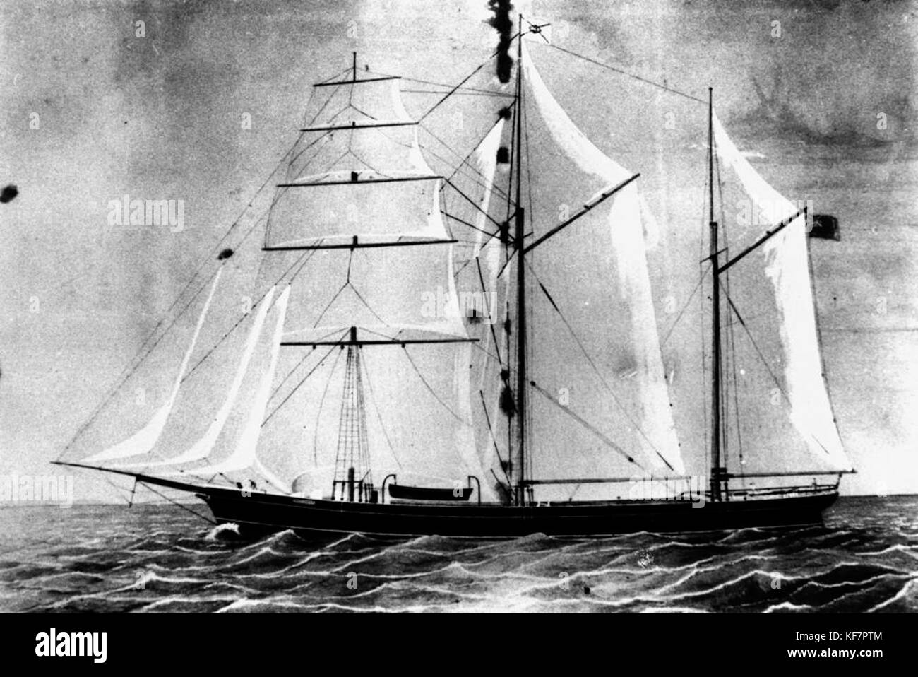 Ship america to england Black and White Stock Photos & Images - Alamy