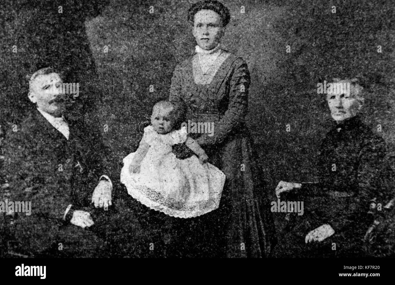 1 106104 Four generations of the Schulz family Stock Photo - Alamy