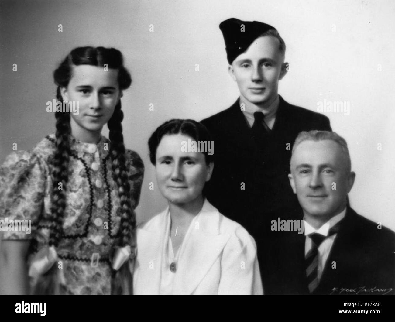 1 130103 Sandercock Family Stock Photo - Alamy