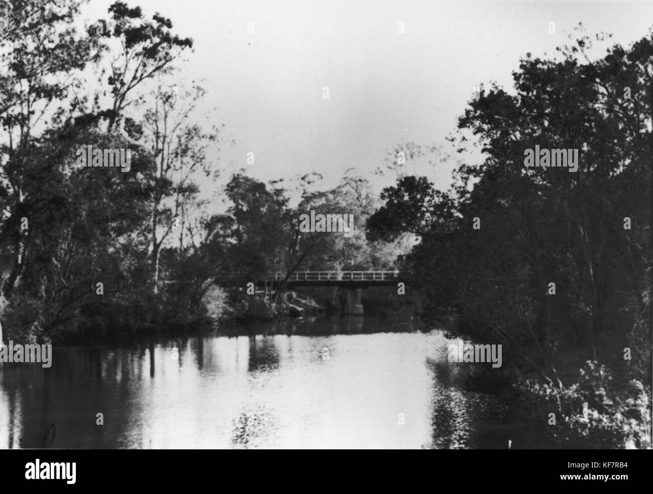 1 107908 Bridge over Tingalpa Creek, Brisbane, 1936 Stock Photo - Alamy