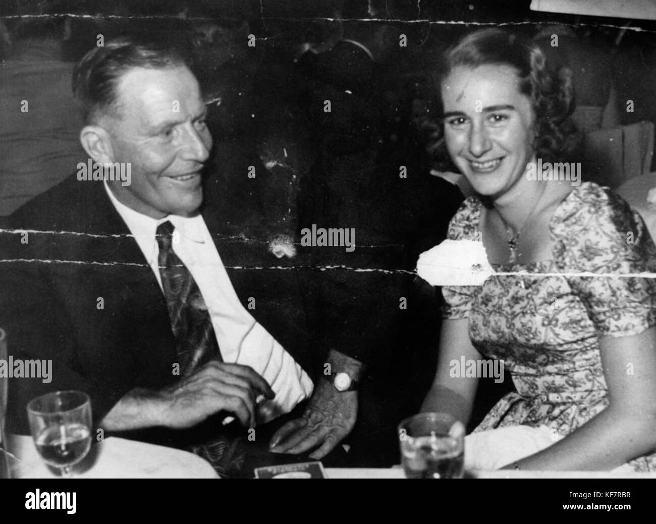 1 128579 Mary and Hugh Tully, 1953 Stock Photo - Alamy